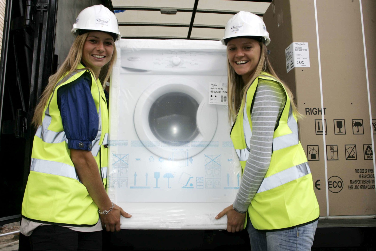Why are there transport bolts on a washing machine?